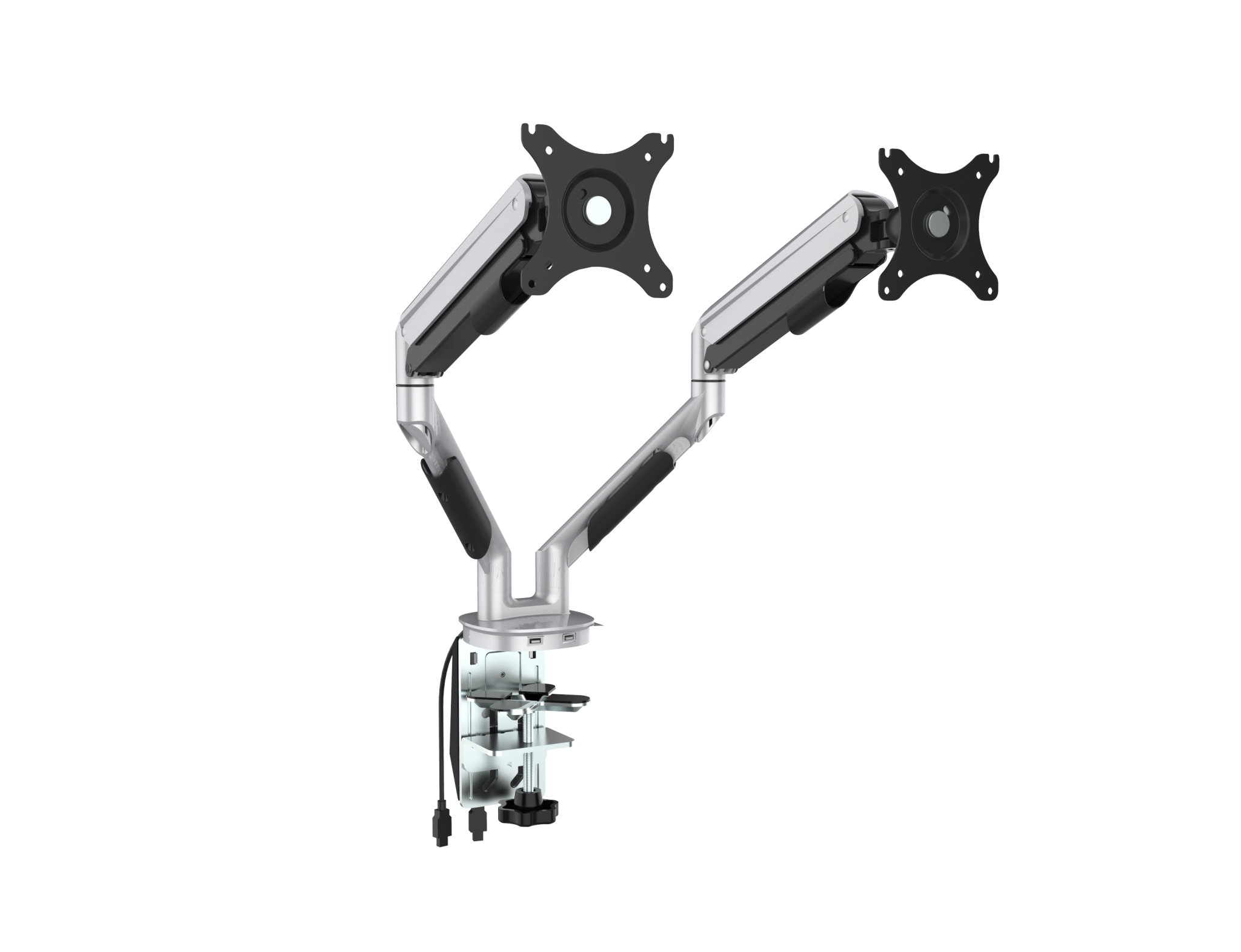 Standing Desk Dual Monitor Mount - Rocky Mtn Desks